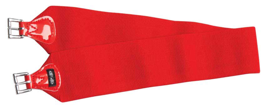 Zilco International Pty Ltd | Single Elastic Race Girth - 90cm Red